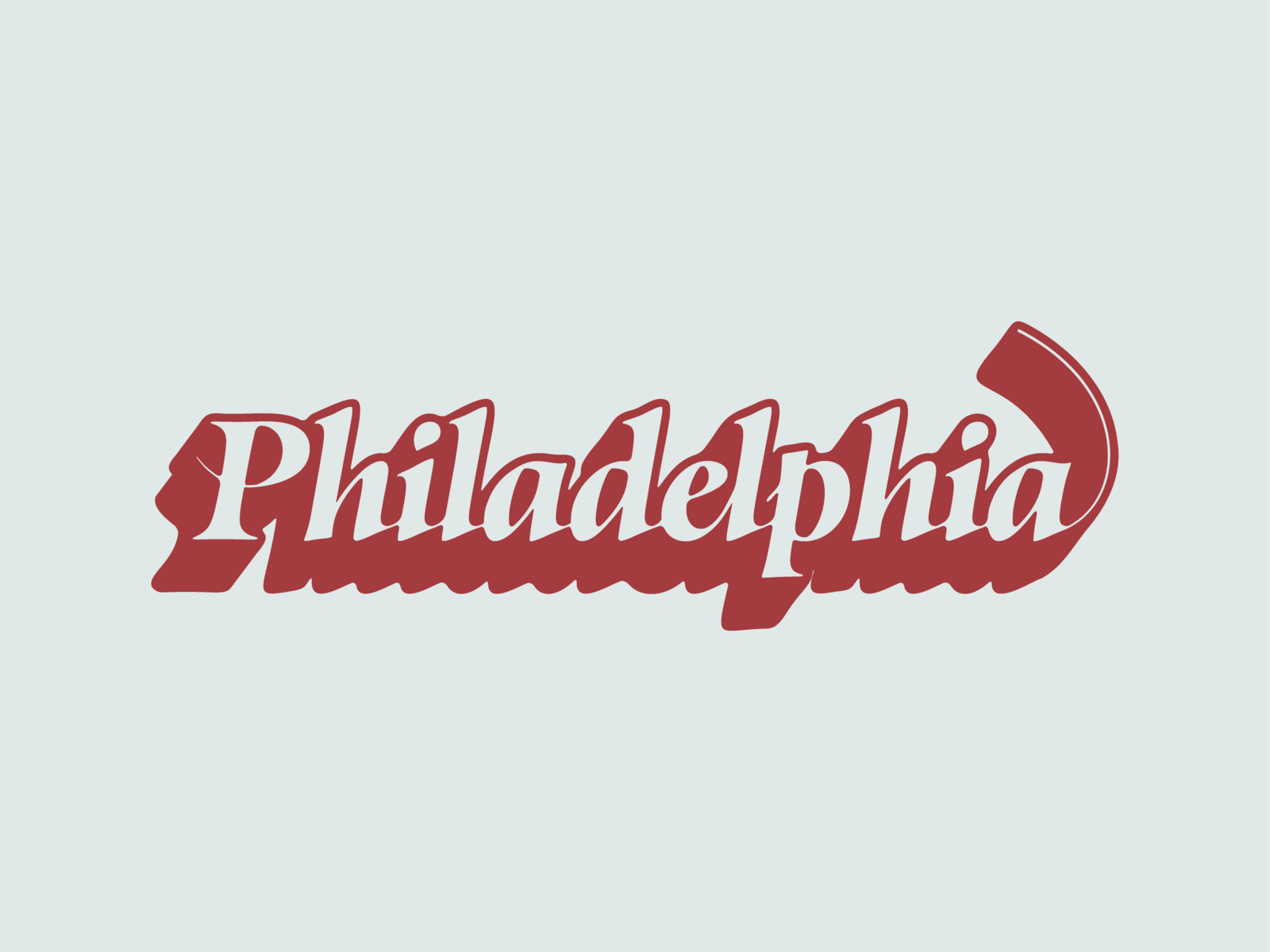 Philadelphia Type by Sean Nemetz on Dribbble