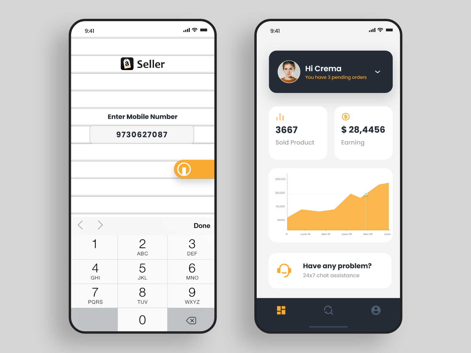Amazon Vendor Dashboard Concept by Jitu Raut on Dribbble