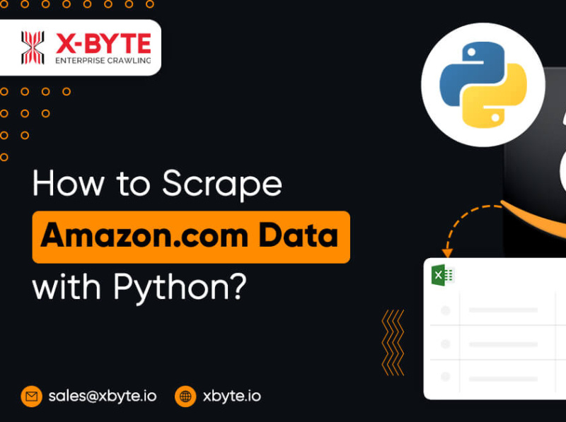 How to Scrape Amazon.com Data with Python? by Owen Wilson on Dribbble