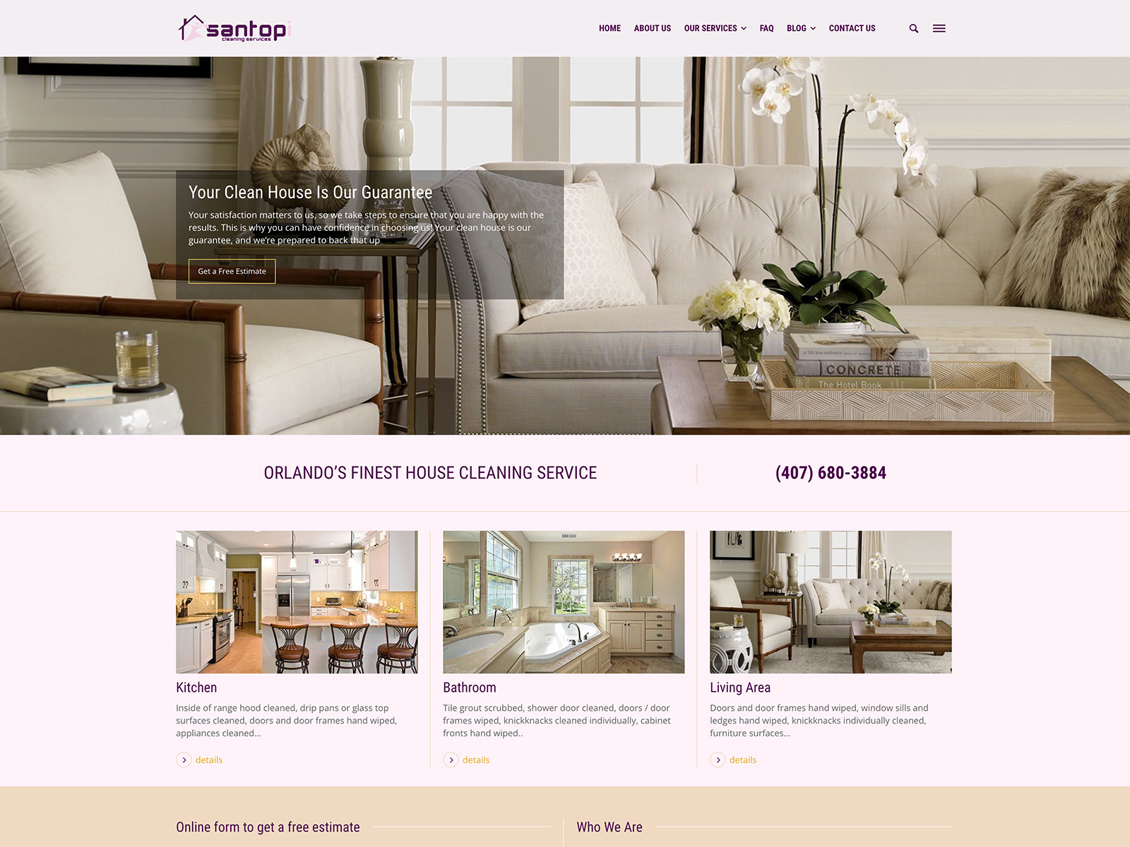 Santopi Cleaning Services by Dimitri Brodsky on Dribbble