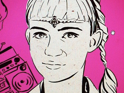 grimes by Bryan Barnes on Dribbble