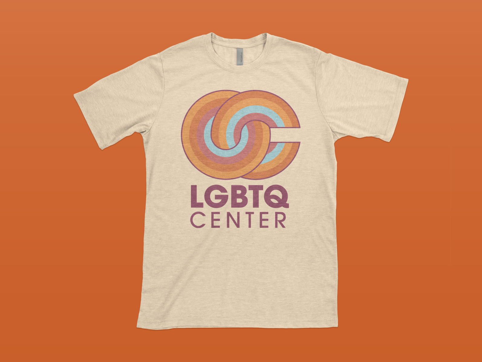 LGBTQ Center OC Graphic Tee by Nat Bauer on Dribbble