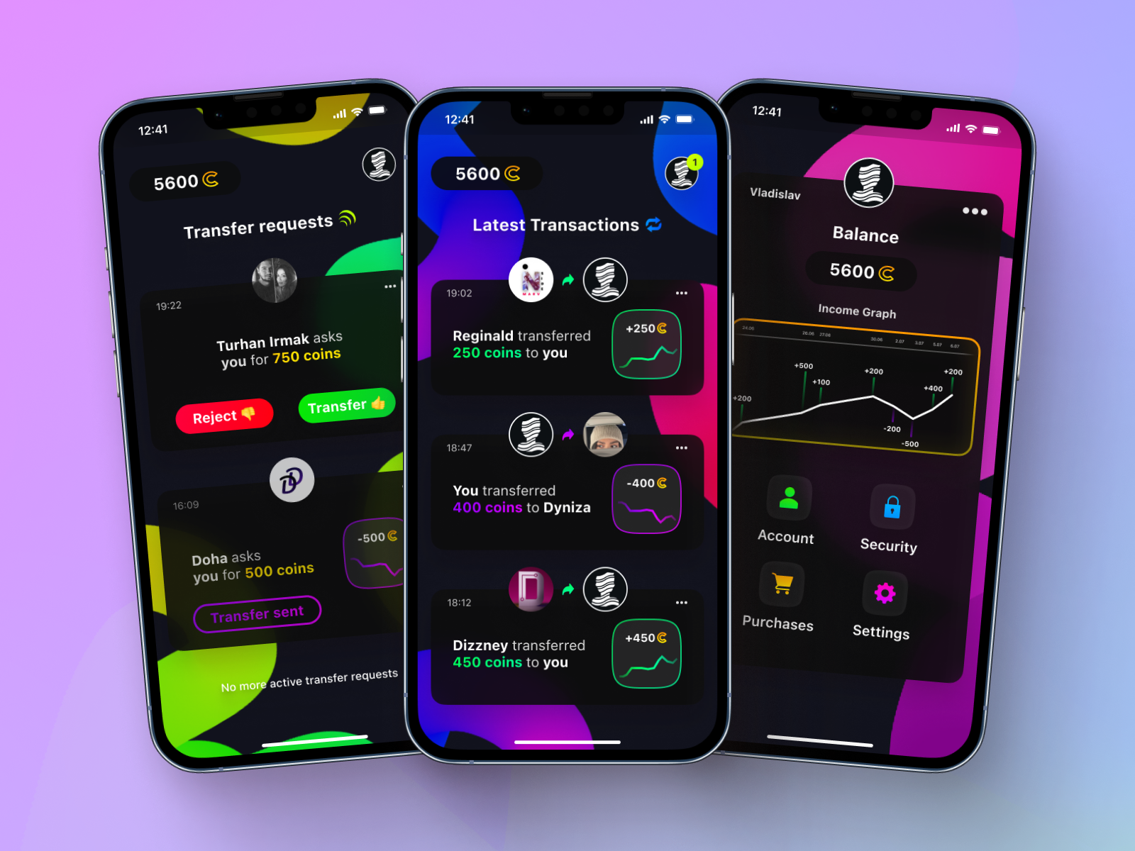 💸Crypto App UI Concept📱 by VLADOS AKAM 🇺🇦 on Dribbble