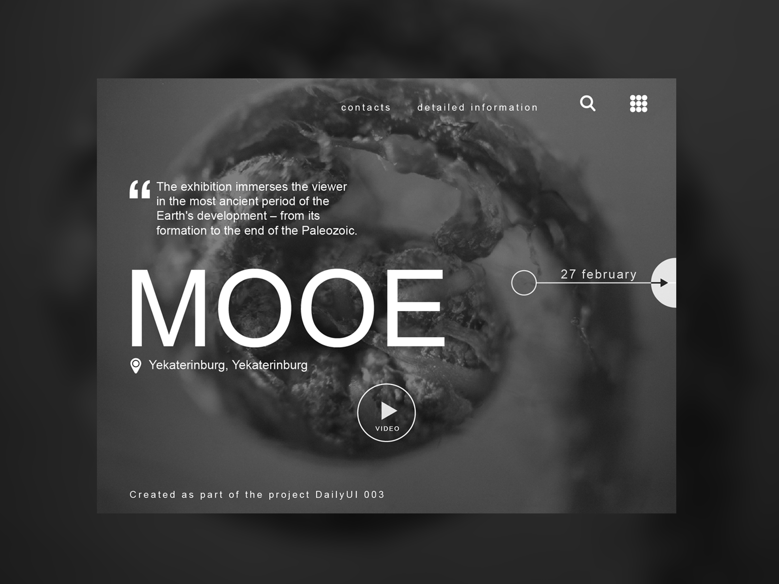 DailyUI - 003 by Татьяна on Dribbble