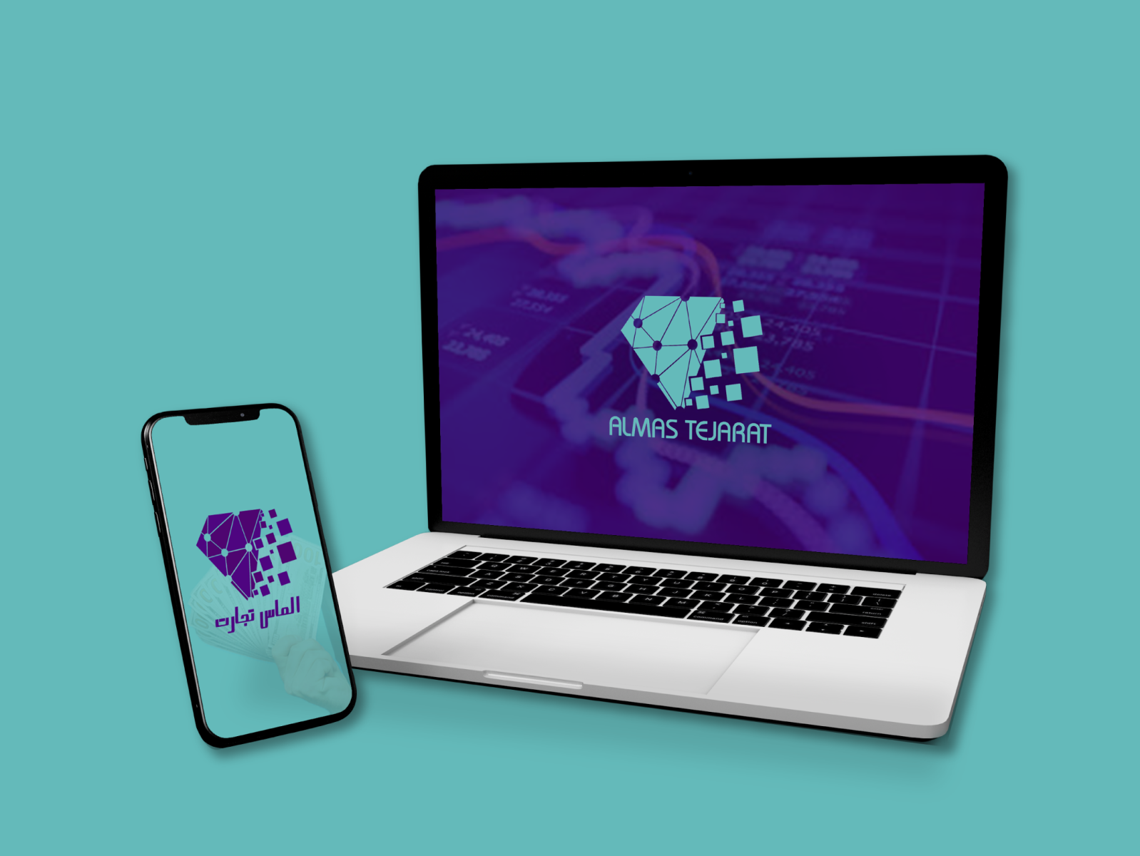 Almas tejarat logo design by Logofix on Dribbble