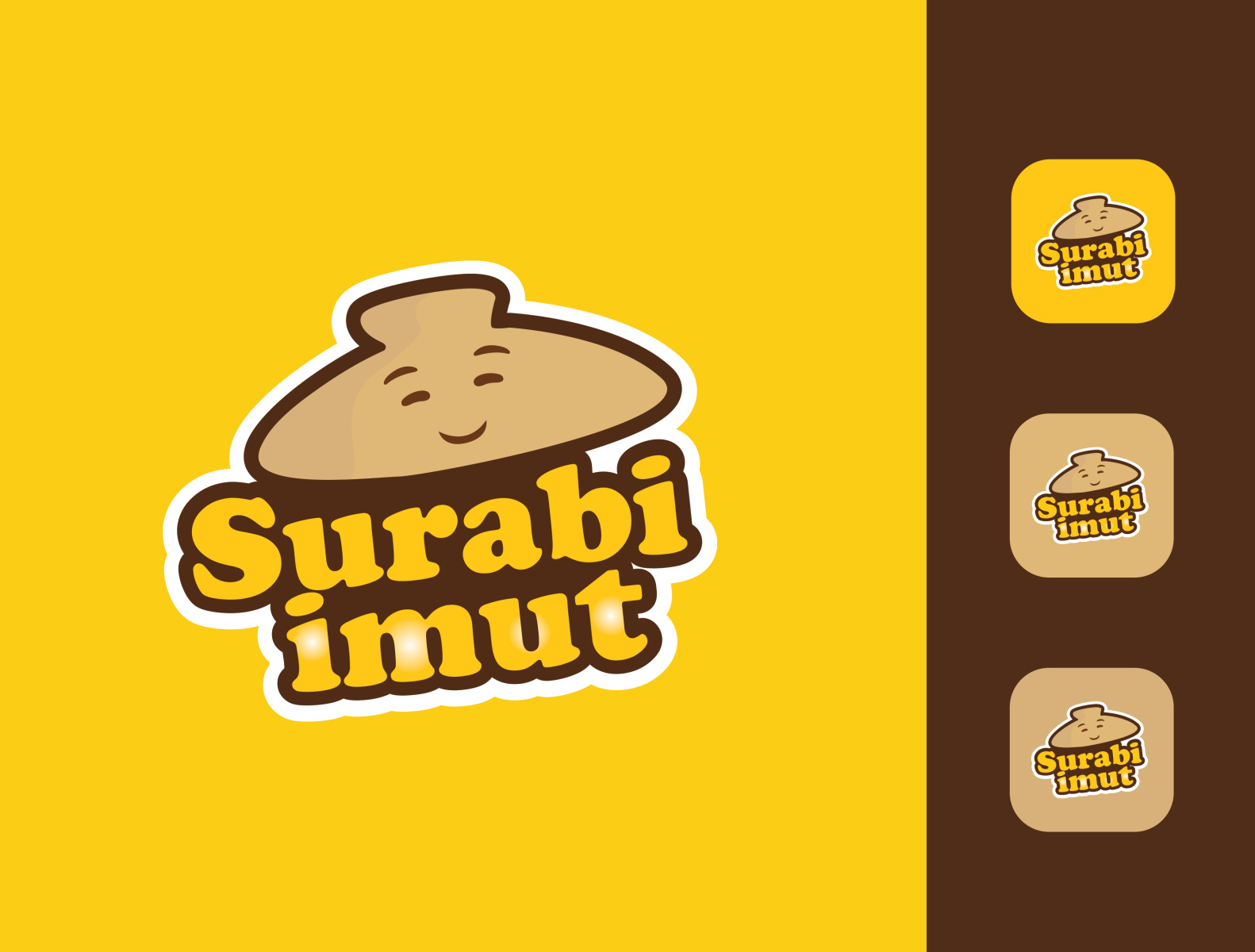Logo concept for Surabi Imut by Agung Gumilar on Dribbble