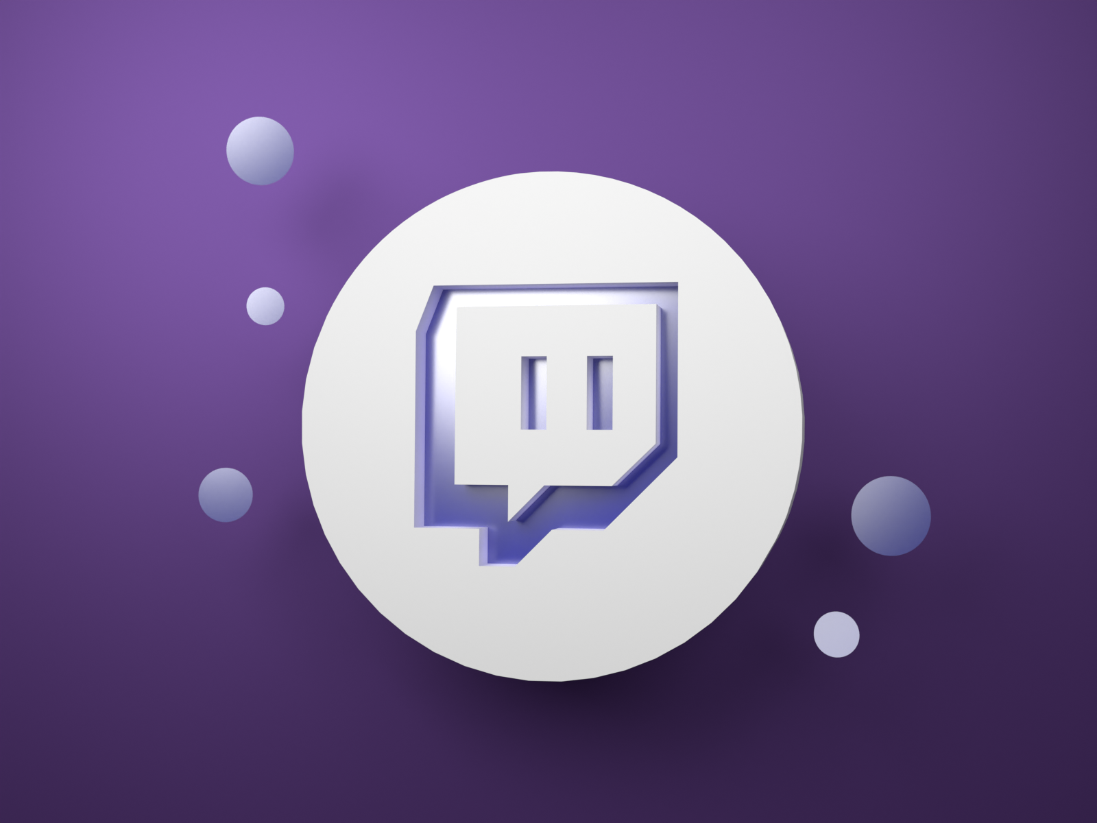Social Network Icon Twitch By Darj On Dribbble