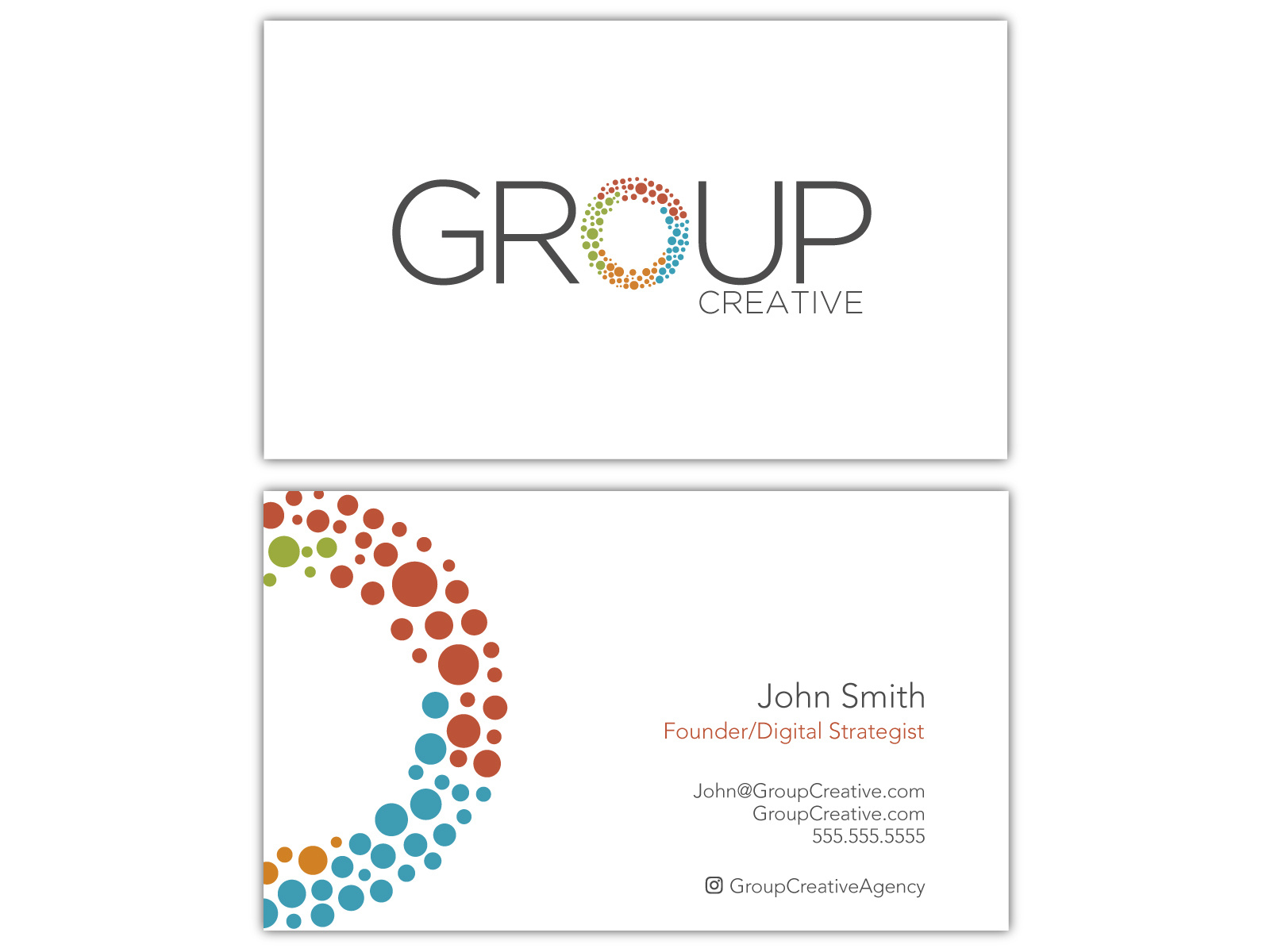 Group Creative Business Card by Johnny Koch on Dribbble