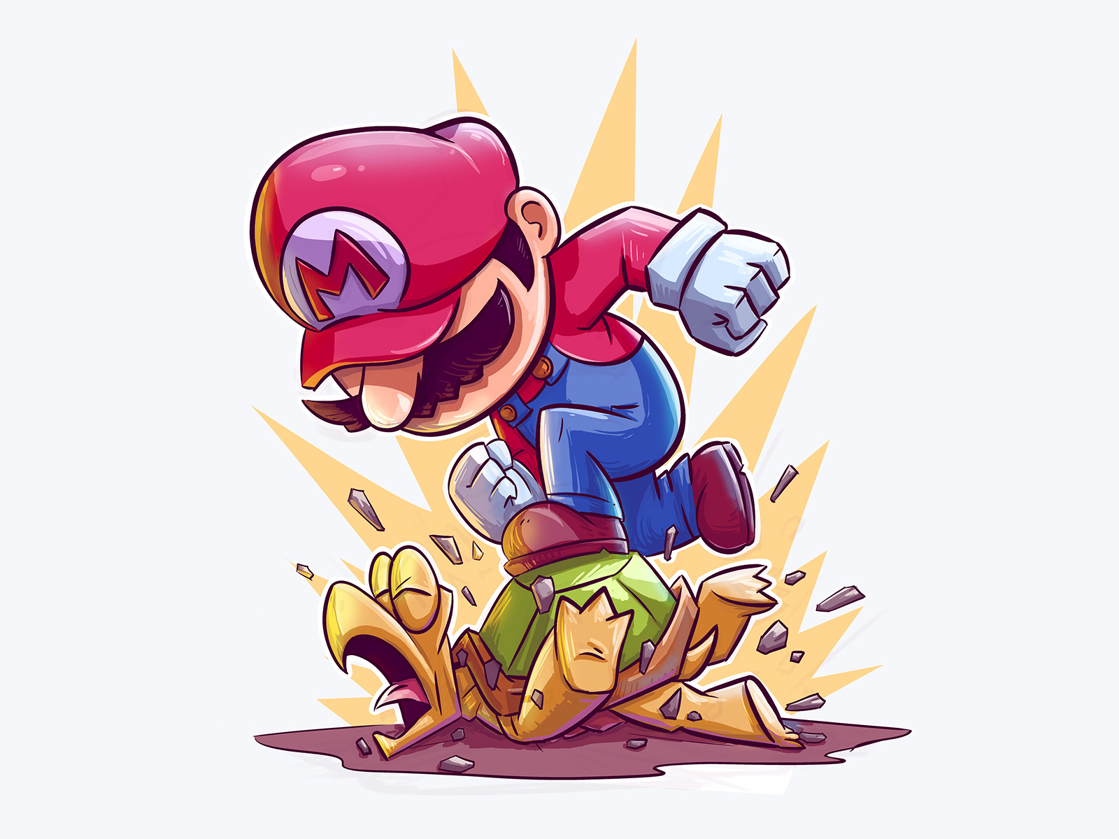 Super Mario by artAmaze® on Dribbble
