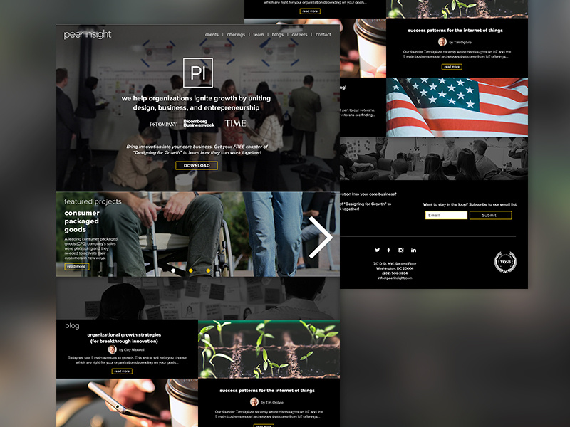 Peer Insight Concept by Dave Cooley on Dribbble