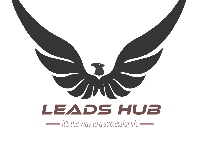Leads Hub Logo by Imran Malik on Dribbble