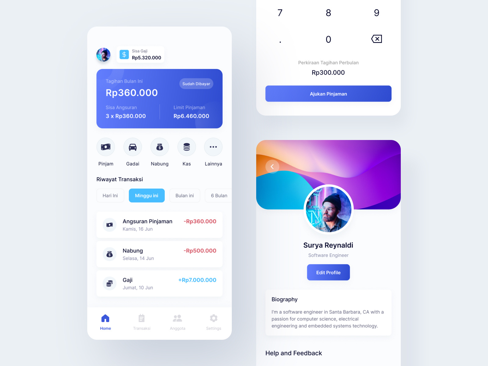 Kopkar - Employee Cooperative by Bagas Mochammad Rhafi on Dribbble