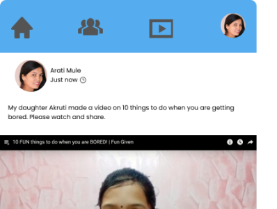 Daily UI #010 ( Social Share button/icon) by Arati on Dribbble