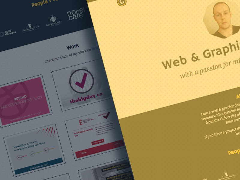 March 2014 Redesign by Conor McAfee on Dribbble
