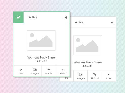 Drag & Drop UI by Conor McAfee on Dribbble