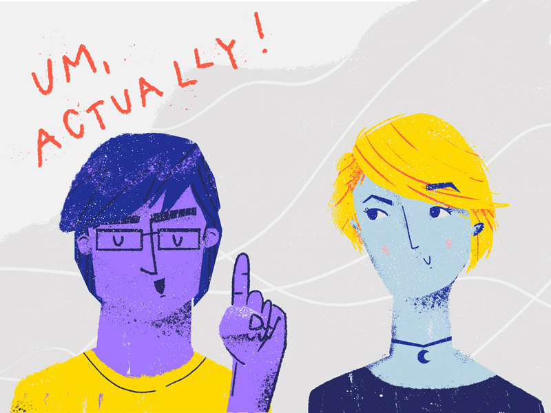 Umm, actually ! by Agnieszka for Tooploox on Dribbble