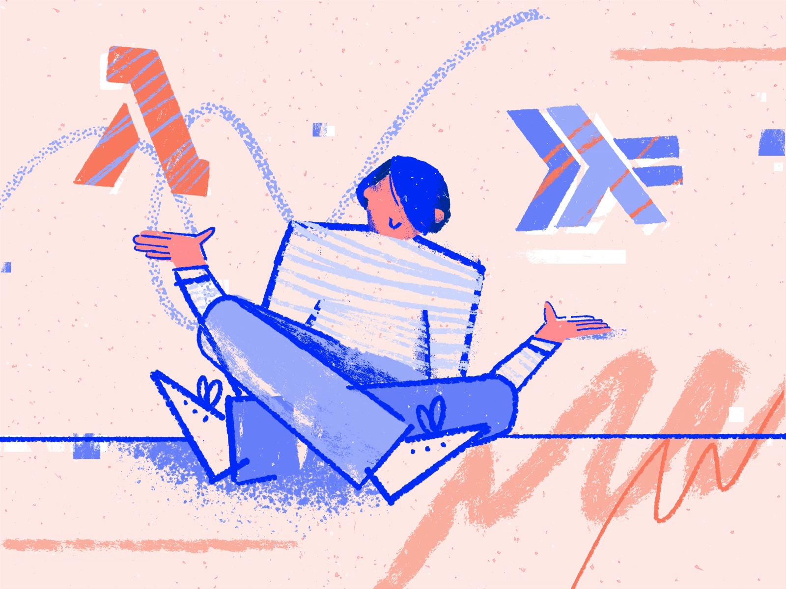 Lambda Custom Runtimes Illustration By Agnieszka For Tooploox On Dribbble