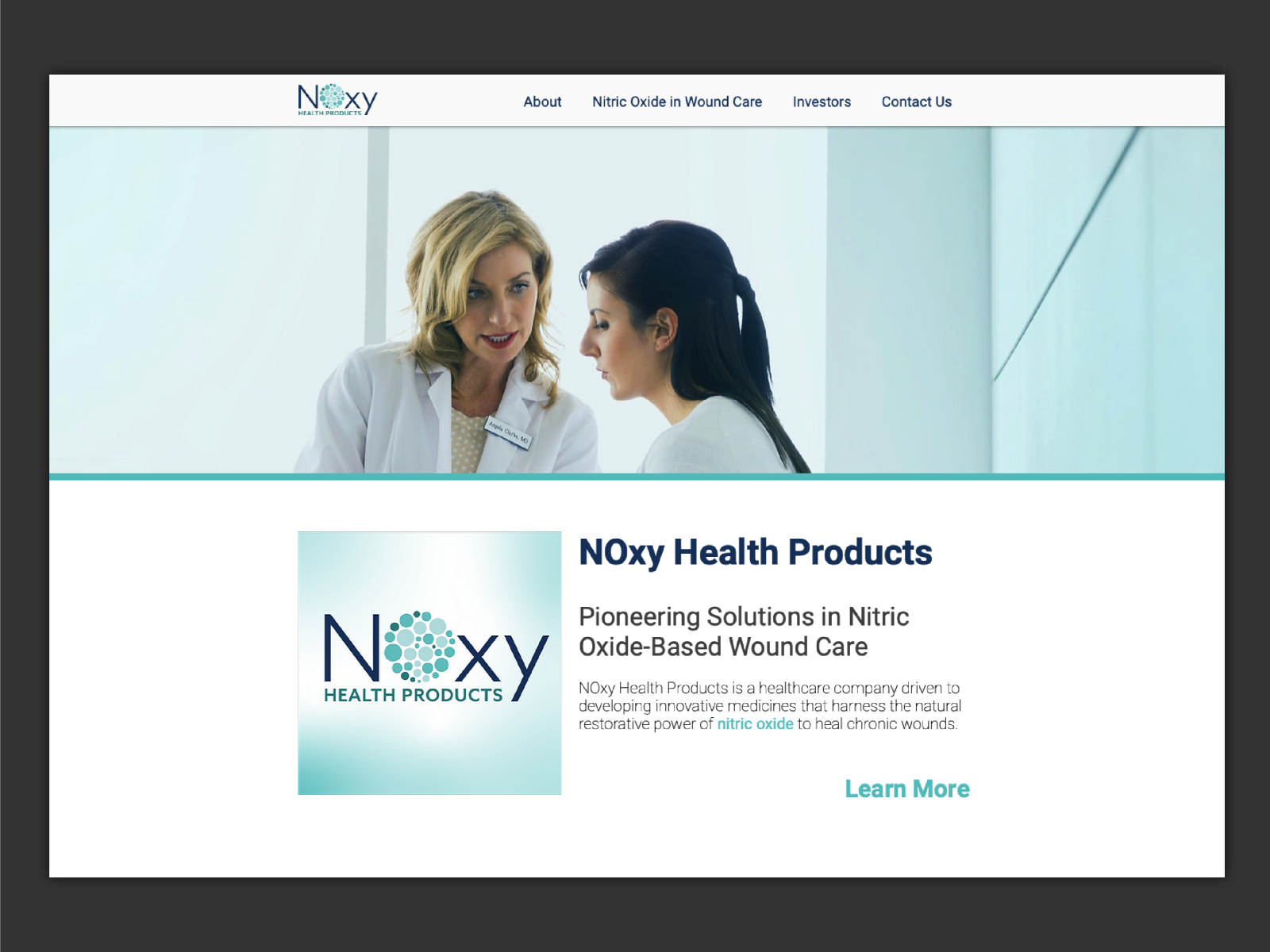NOxy Health Products - Website Design by Ben Hutchison on Dribbble