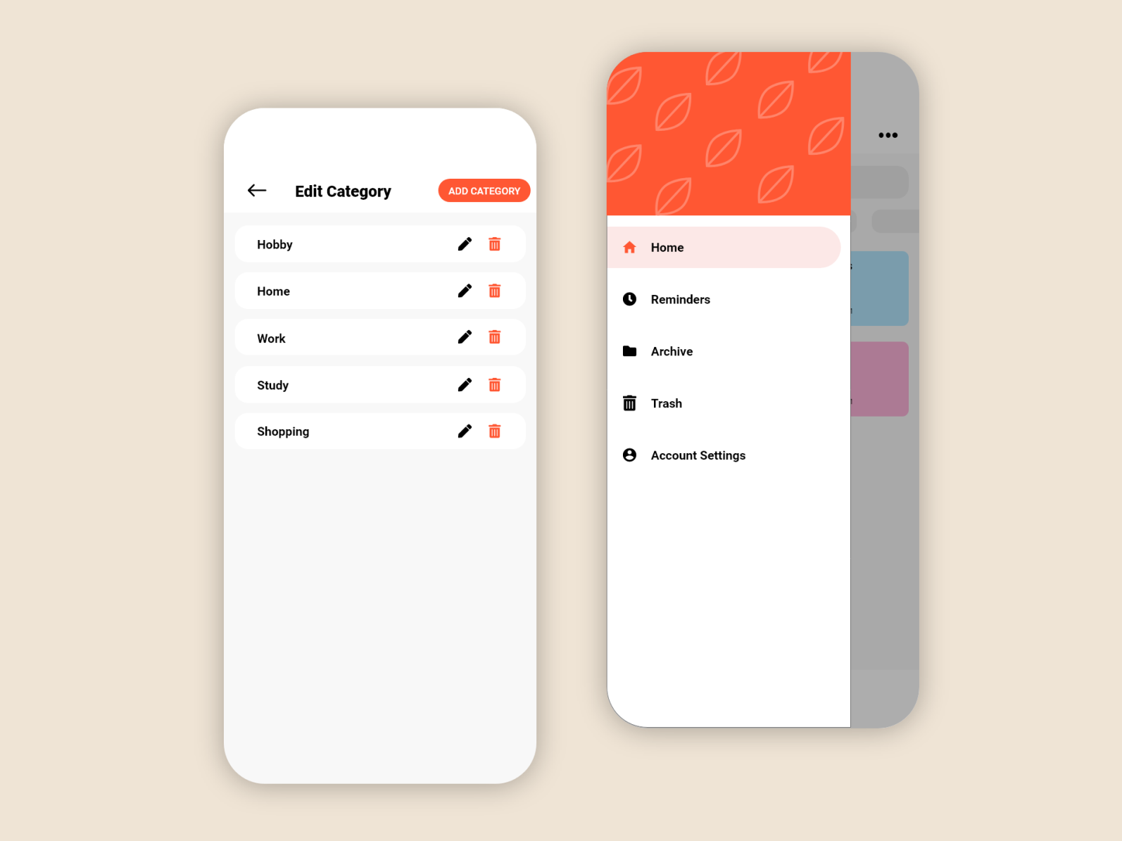 Notes & To-Dos App (More Screens!) by Mubin Pahimi on Dribbble