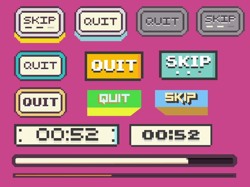 Trigger Happy UI Preview by Xiaoye Lin on Dribbble