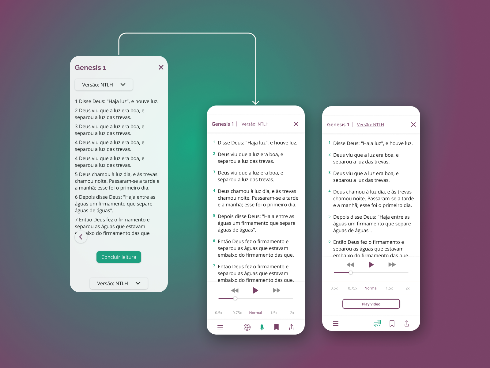 App Design: Bible Plan: Reading page redesign by Victoria Hovsepyan on ...