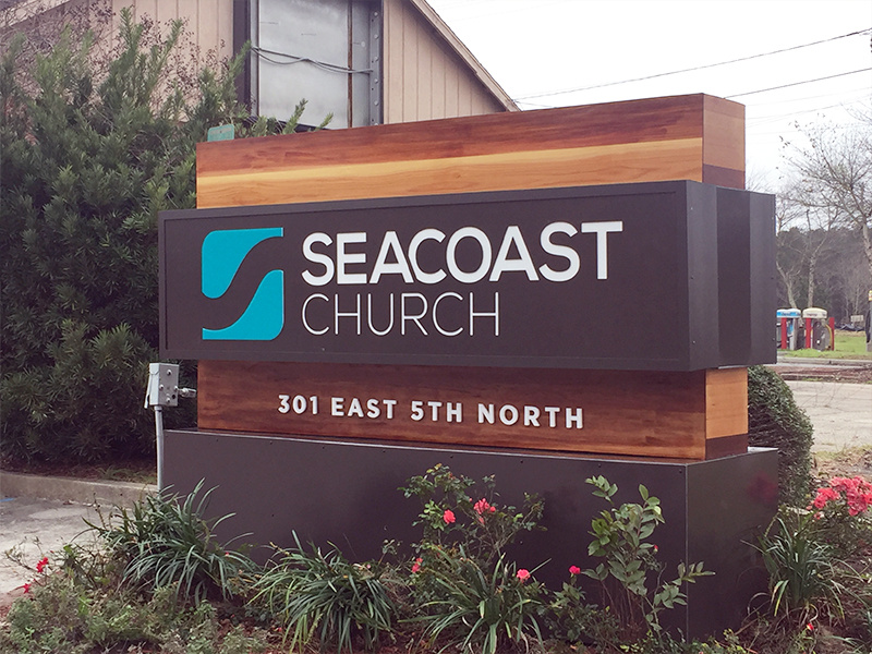 Seacoast Rebrand - Summerville Campus Road Sign by Ashley Hair on Dribbble