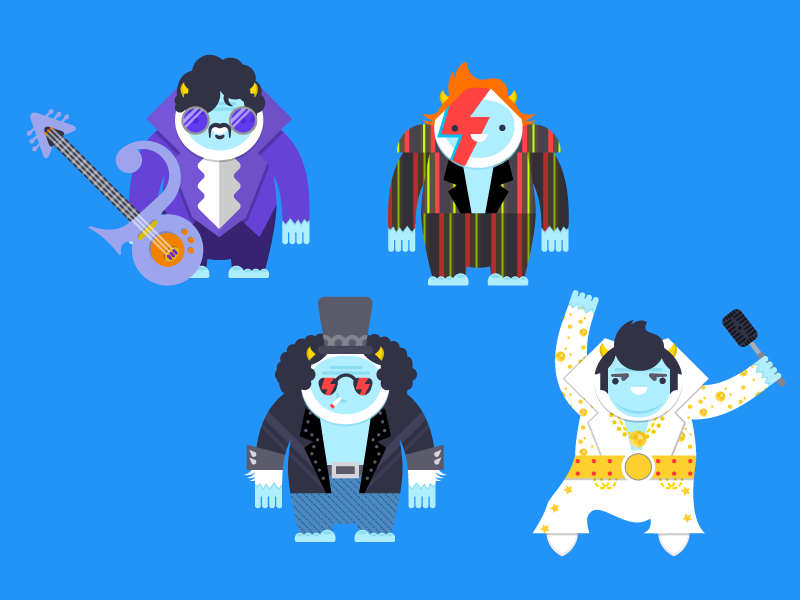 Music Yeti by Inna on Dribbble