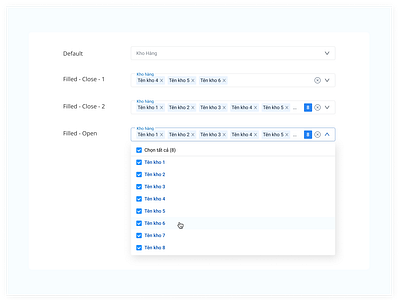 Multiselection UX by Scott Bui on Dribbble