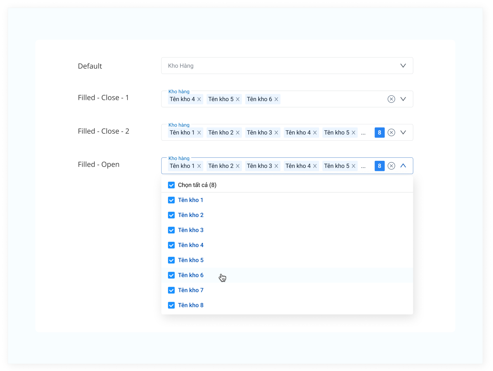 Multiselection UX by Minh An on Dribbble