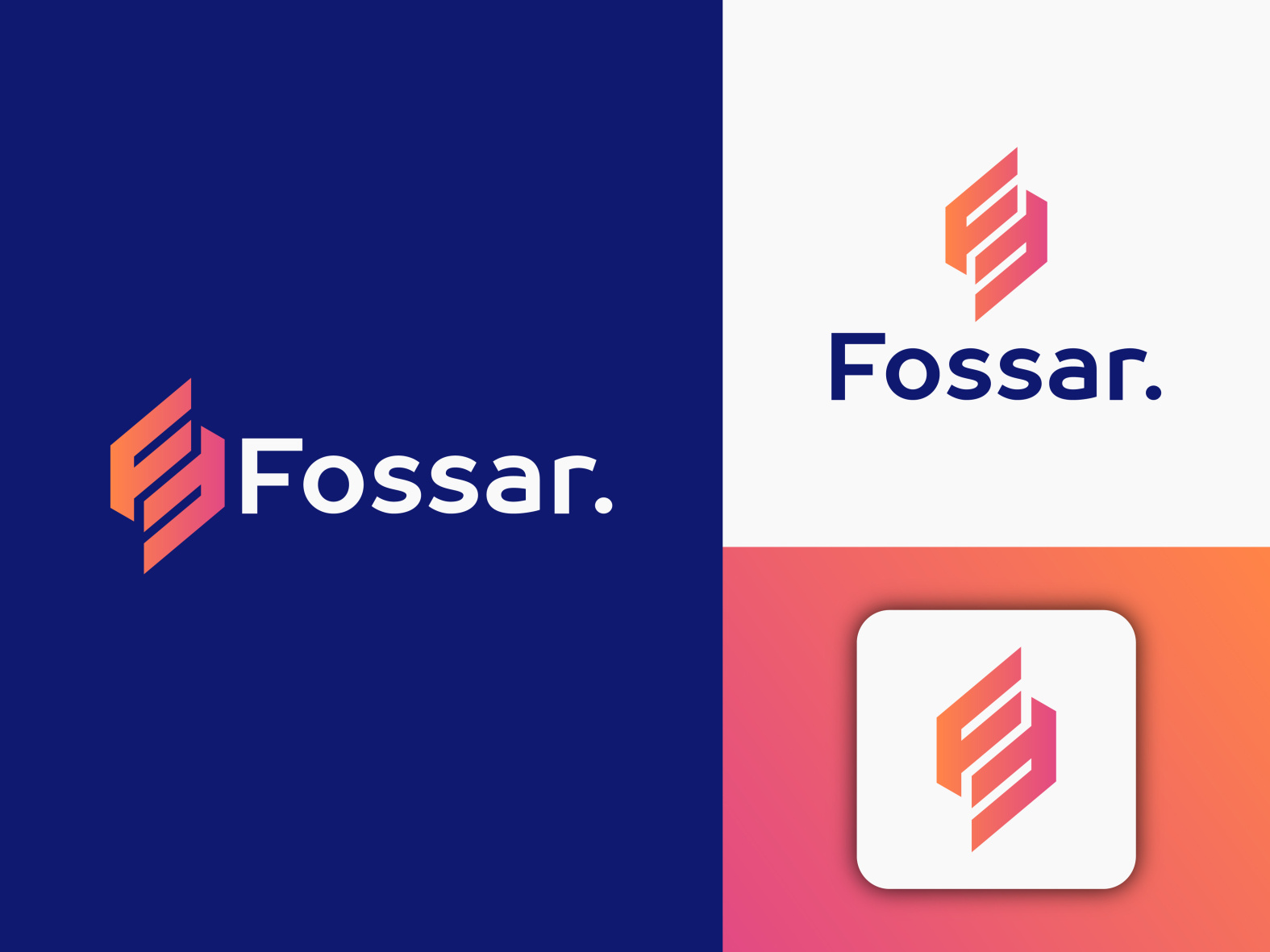 Fossar Logo Design by Jahid Hasan on Dribbble