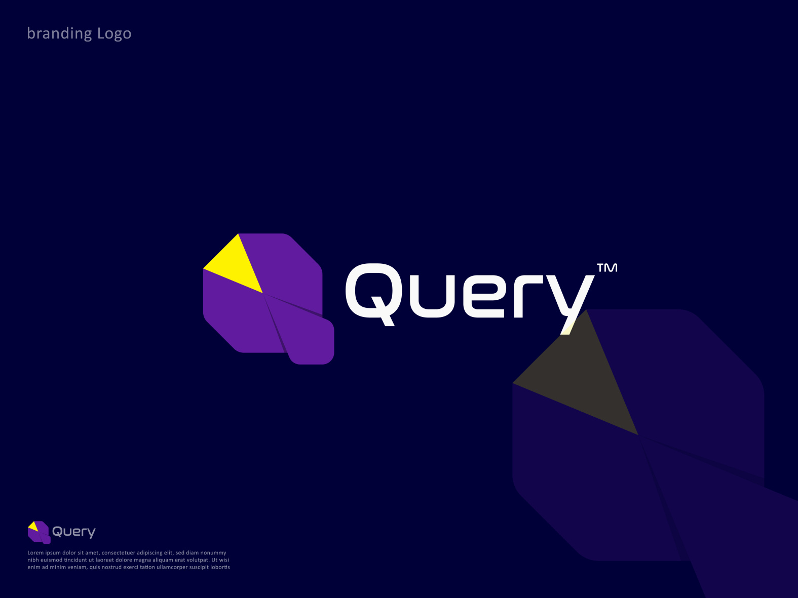 Query Logo Design by Jahid Hasan on Dribbble