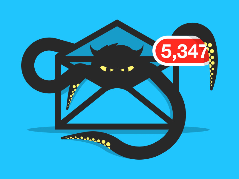 Email Monster by John Robeson on Dribbble