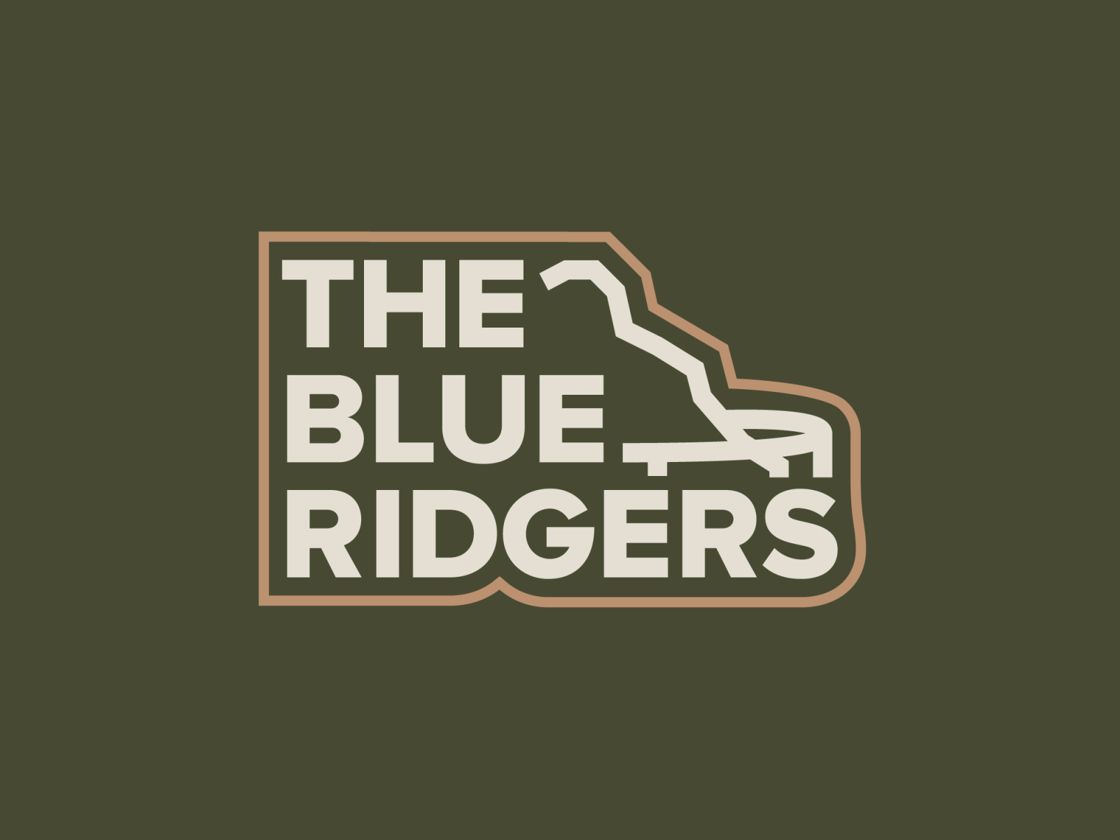 The Blue Ridgers Logo by Andy Smith on Dribbble