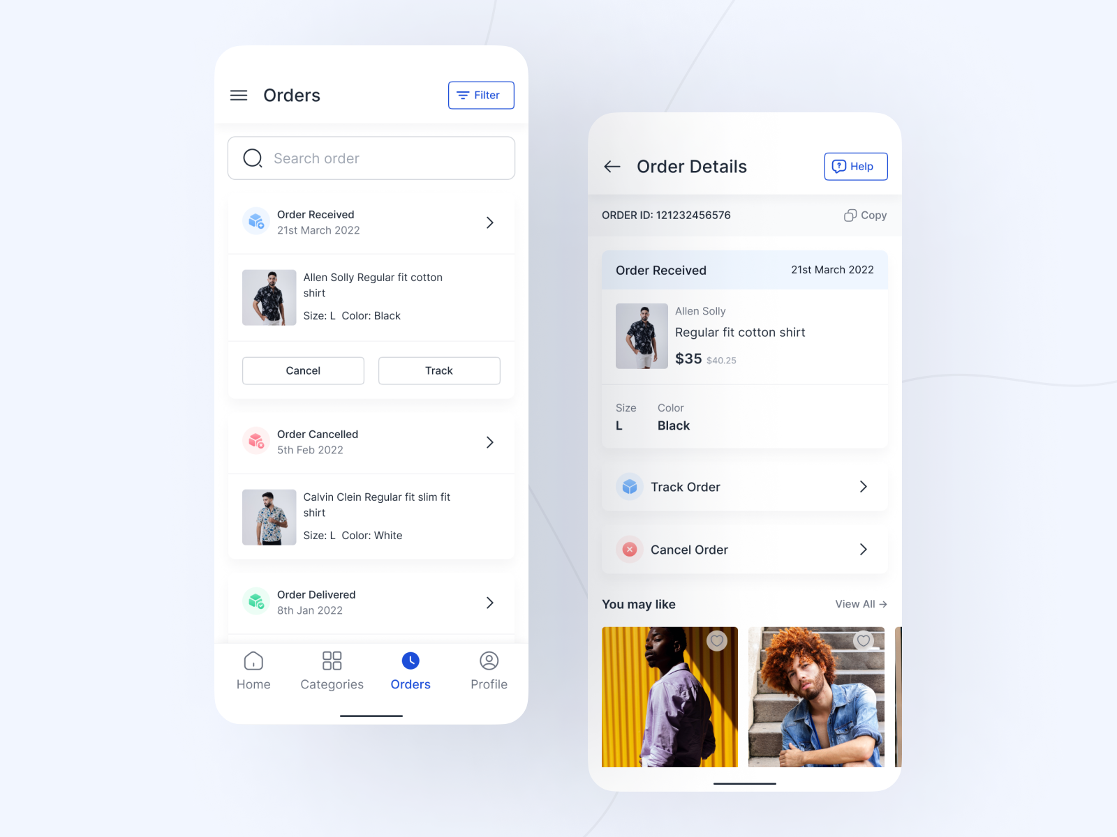 My Order App Design by Dazzl Design on Dribbble