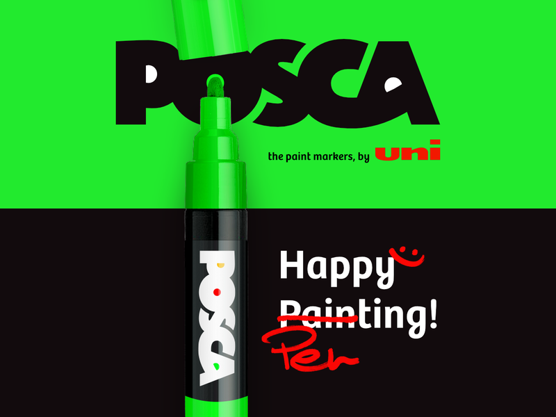 Posca Ad by Adrien Maston on Dribbble