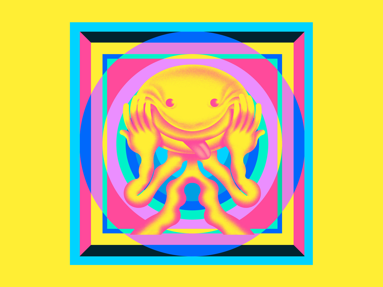 Happy Happy Joy Joy by Andrei Nicolescu on Dribbble