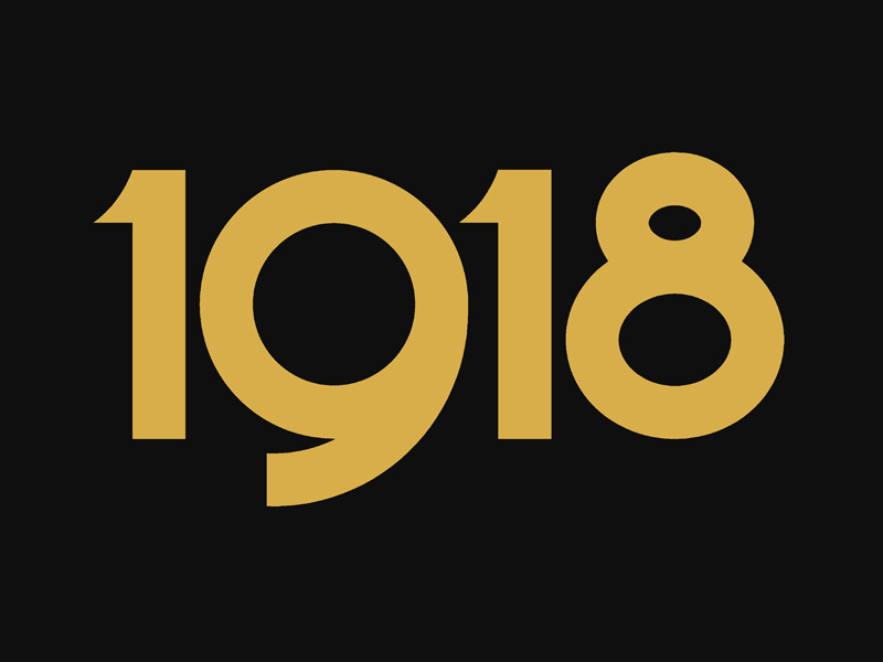 1918 Font by Andrei Nicolescu on Dribbble