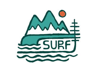 Surf Doodle by David Rollyn on Dribbble