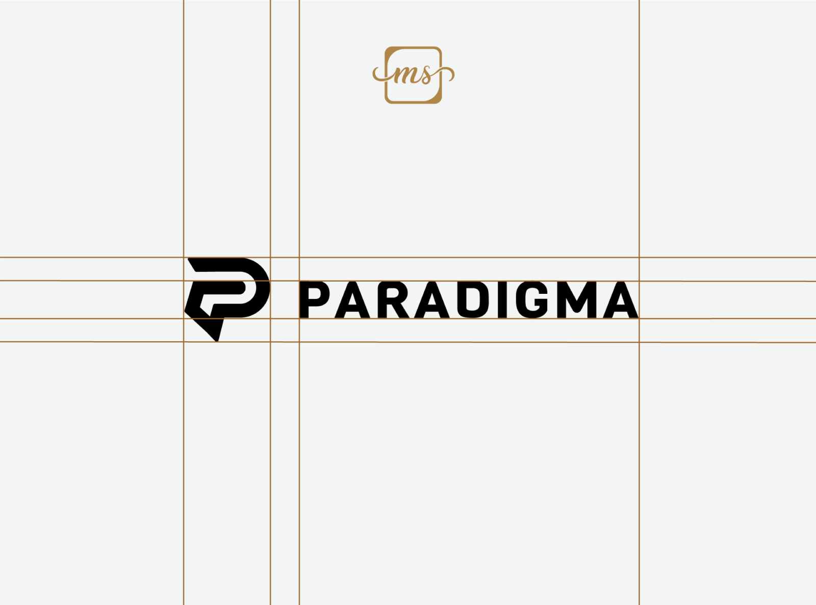 Paradigma Logo Design by Malin Singh on Dribbble
