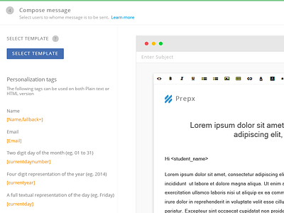 Auto Compose Mail by Navanith HP on Dribbble