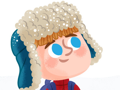 Winter Hat by Hazel Dawis on Dribbble