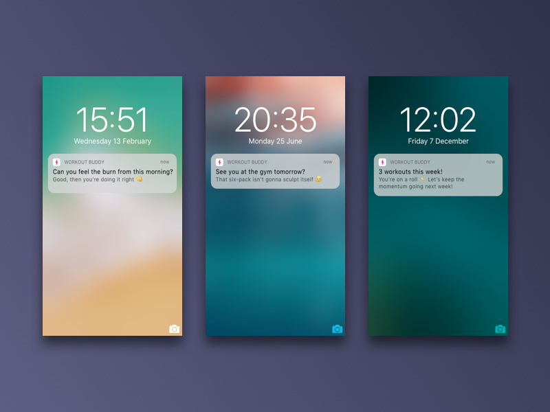 Notifications iOS by David O. Andersen on Dribbble