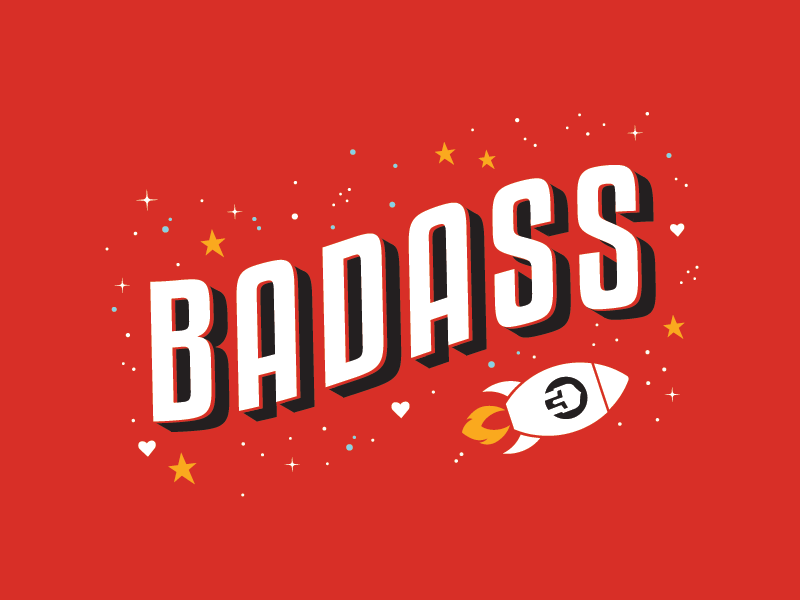 Badass by Michelle Rivera on Dribbble
