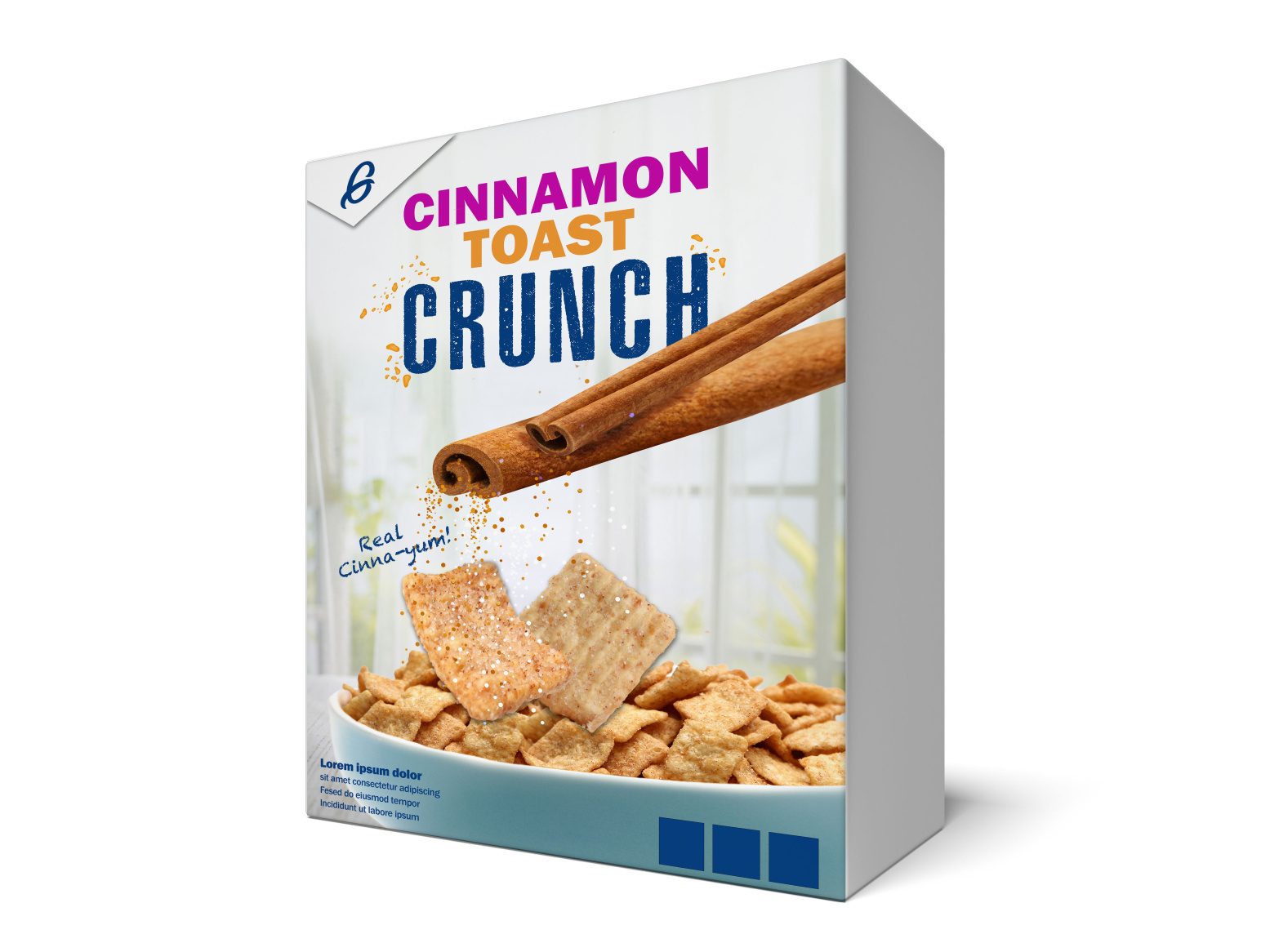 Cereal Box Weekly Challenge by Erica on Dribbble