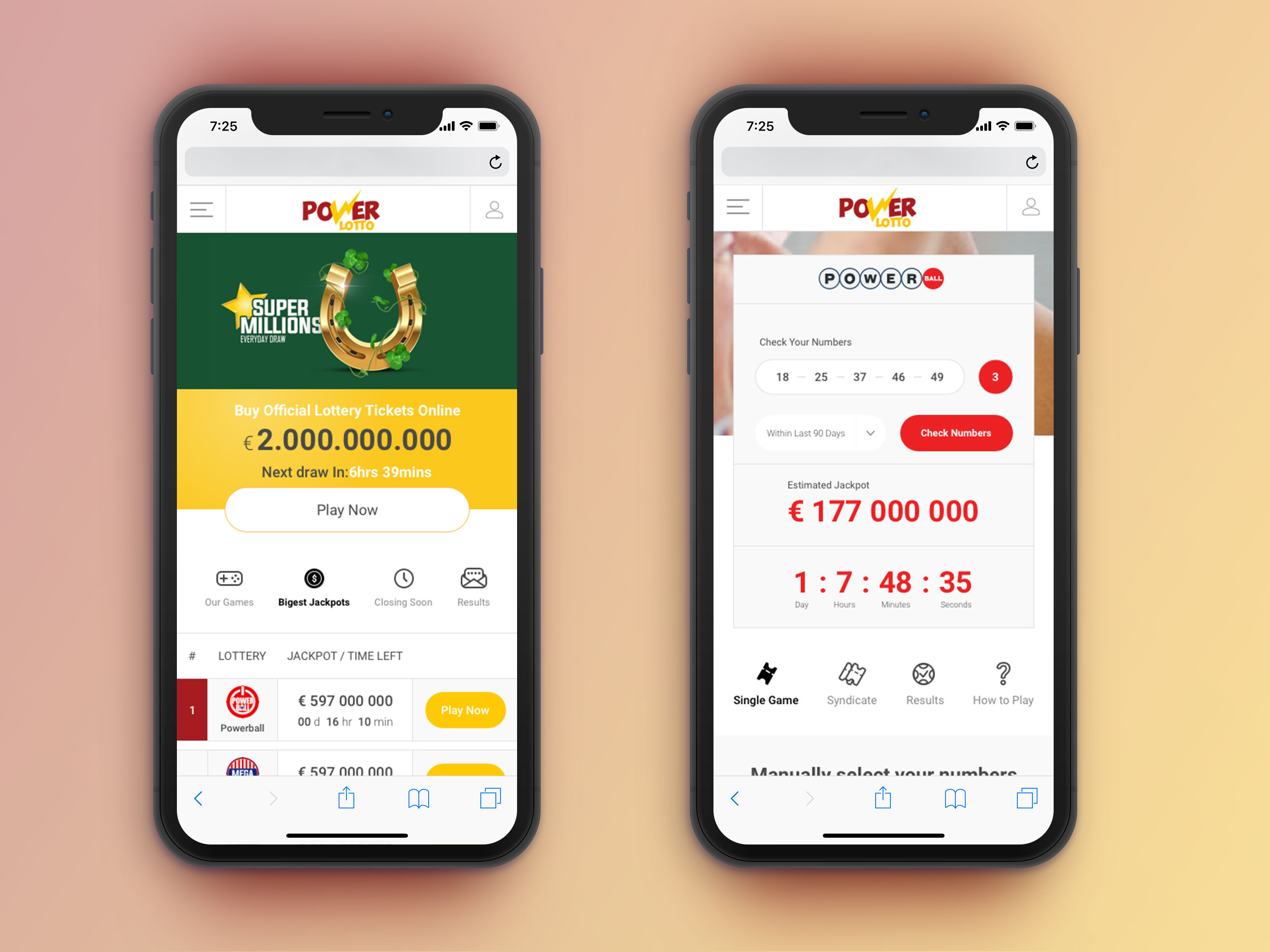 Powerlotto by Yervand on Dribbble
