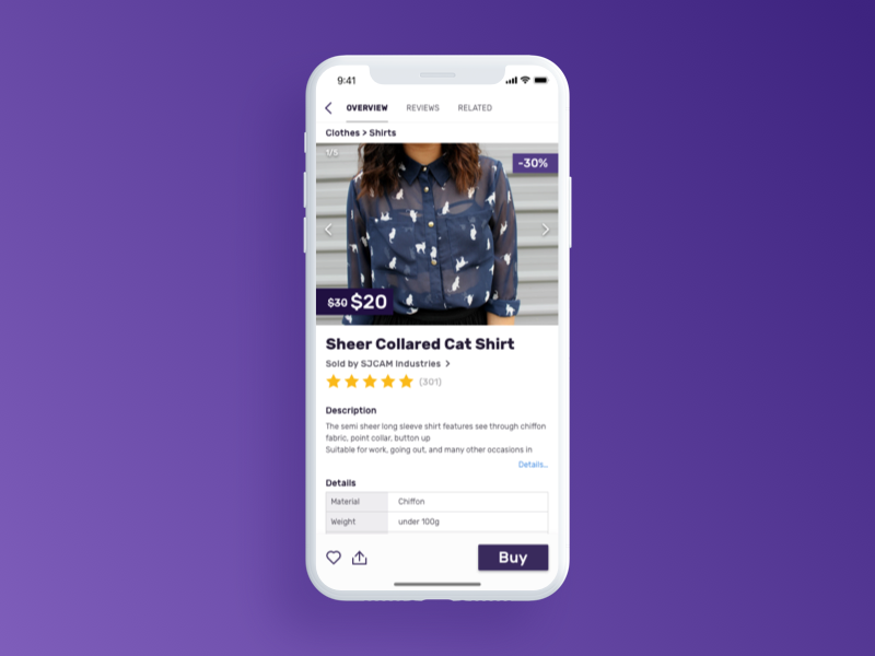 Outlet Mobile App by Linh Hoang on Dribbble