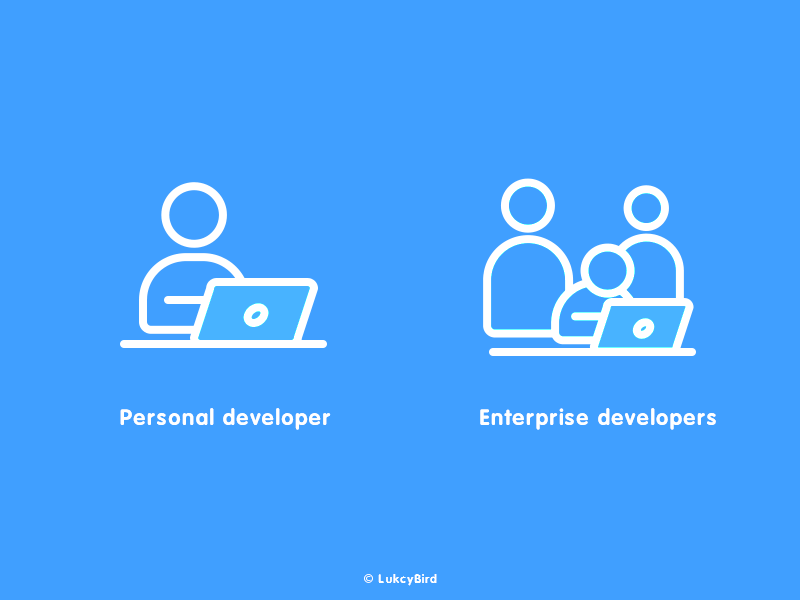 Developer Gif by Lucky Bird 游小诗 on Dribbble