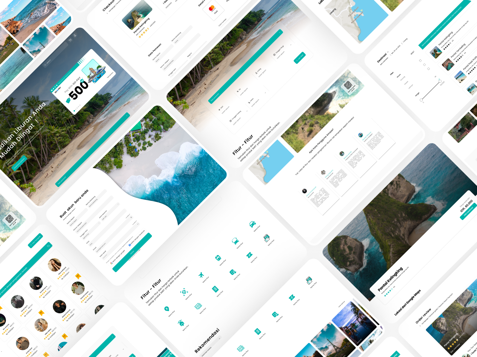 Amaze - Online Travel Agent Website by Alif Rachman on Dribbble