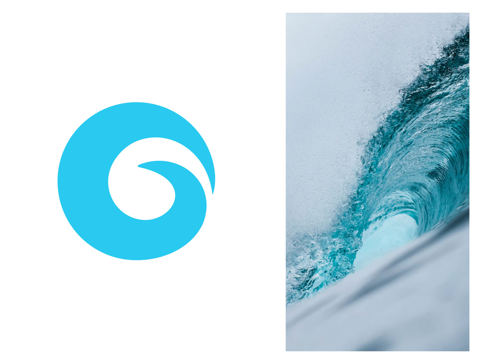 O wave logo by Kanhaiya Sharma on Dribbble