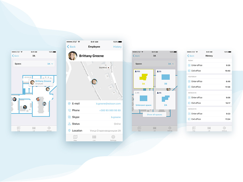 Find Colleagues app by Edsson on Dribbble